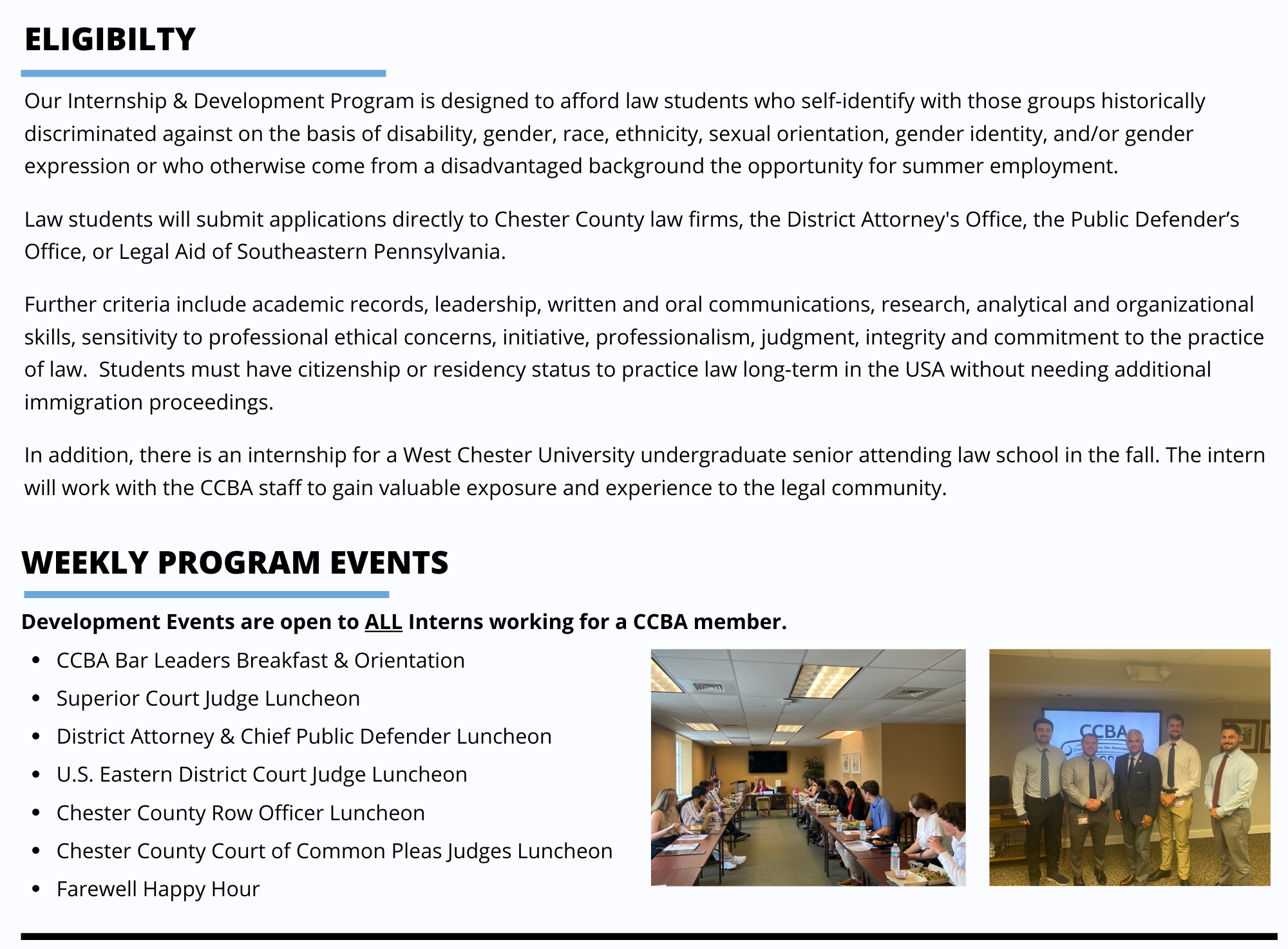 Diversity Law Program
